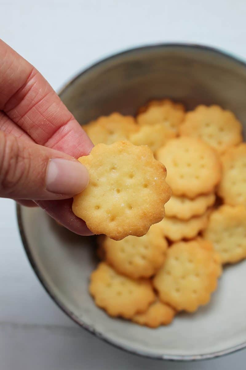 EASY Gluten Free Mini Cheddars recipe - The Gluten Free Blogger