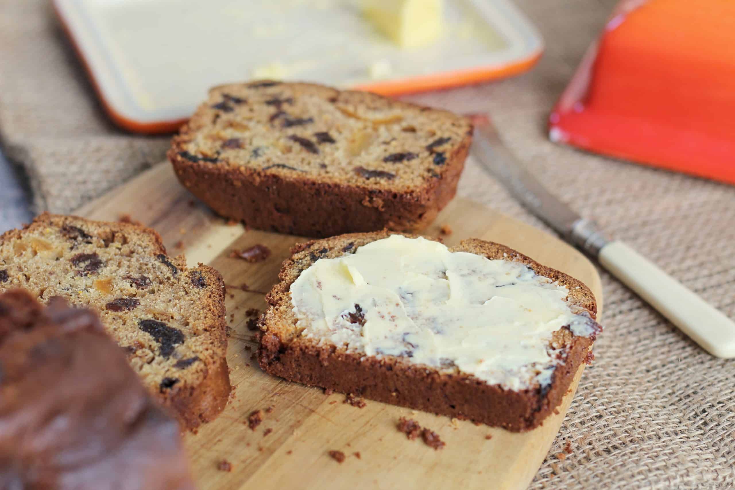 Gluten Free Tea Loaf (Fruit Loaf Cake) - The Gluten Free Blogger