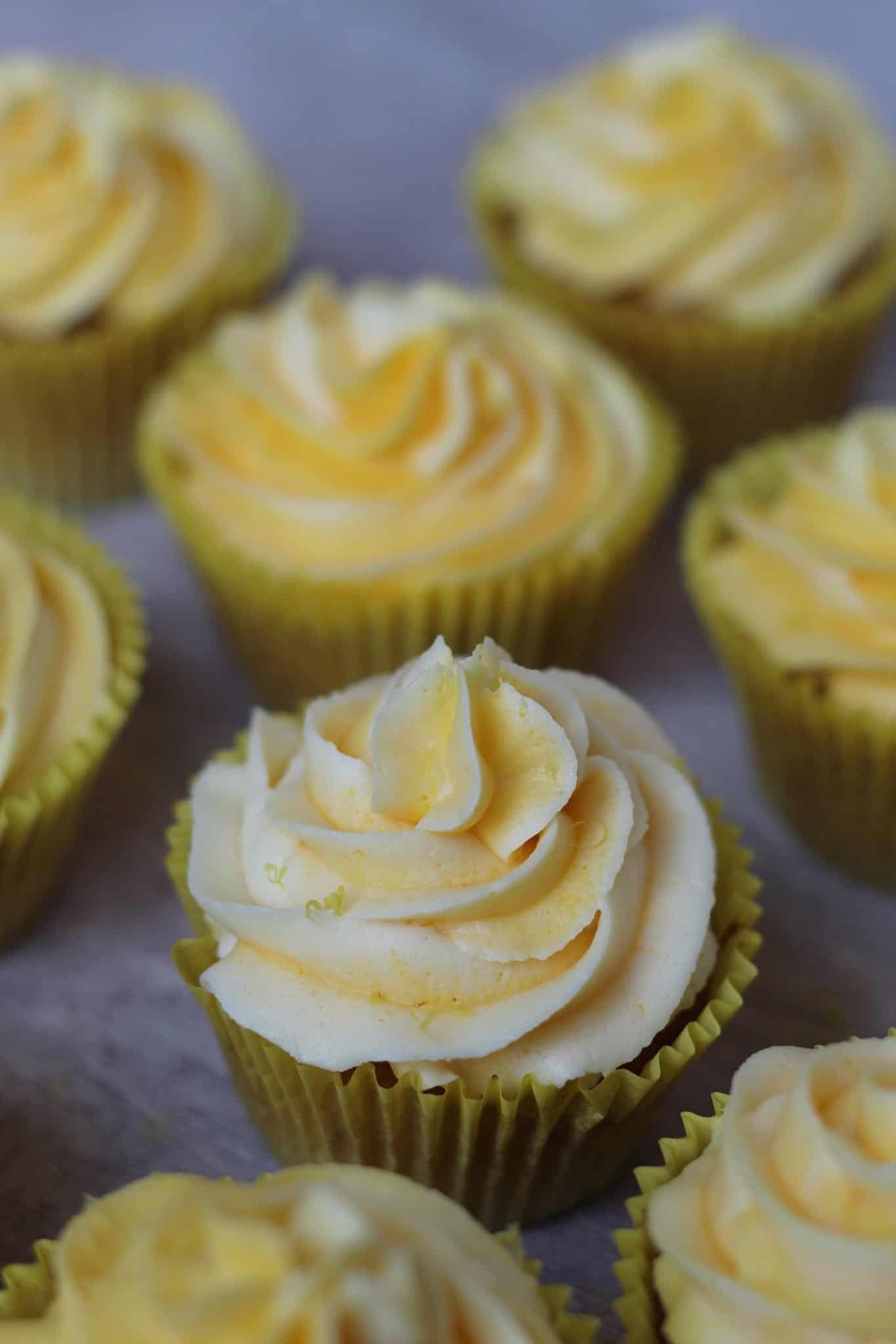 Gluten Free Lemon Drizzle Cupcakes - The Gluten Free Blogger