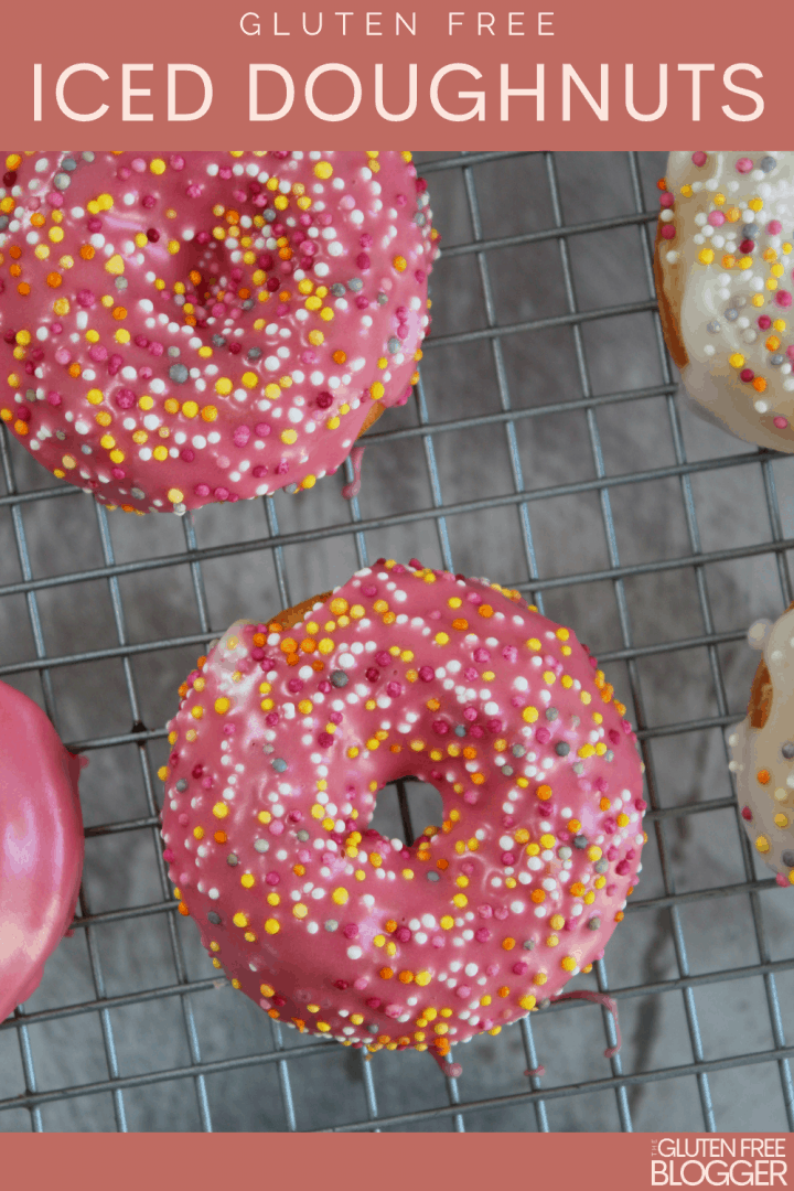 Gluten free iced doughnuts - The Gluten Free Blogger
