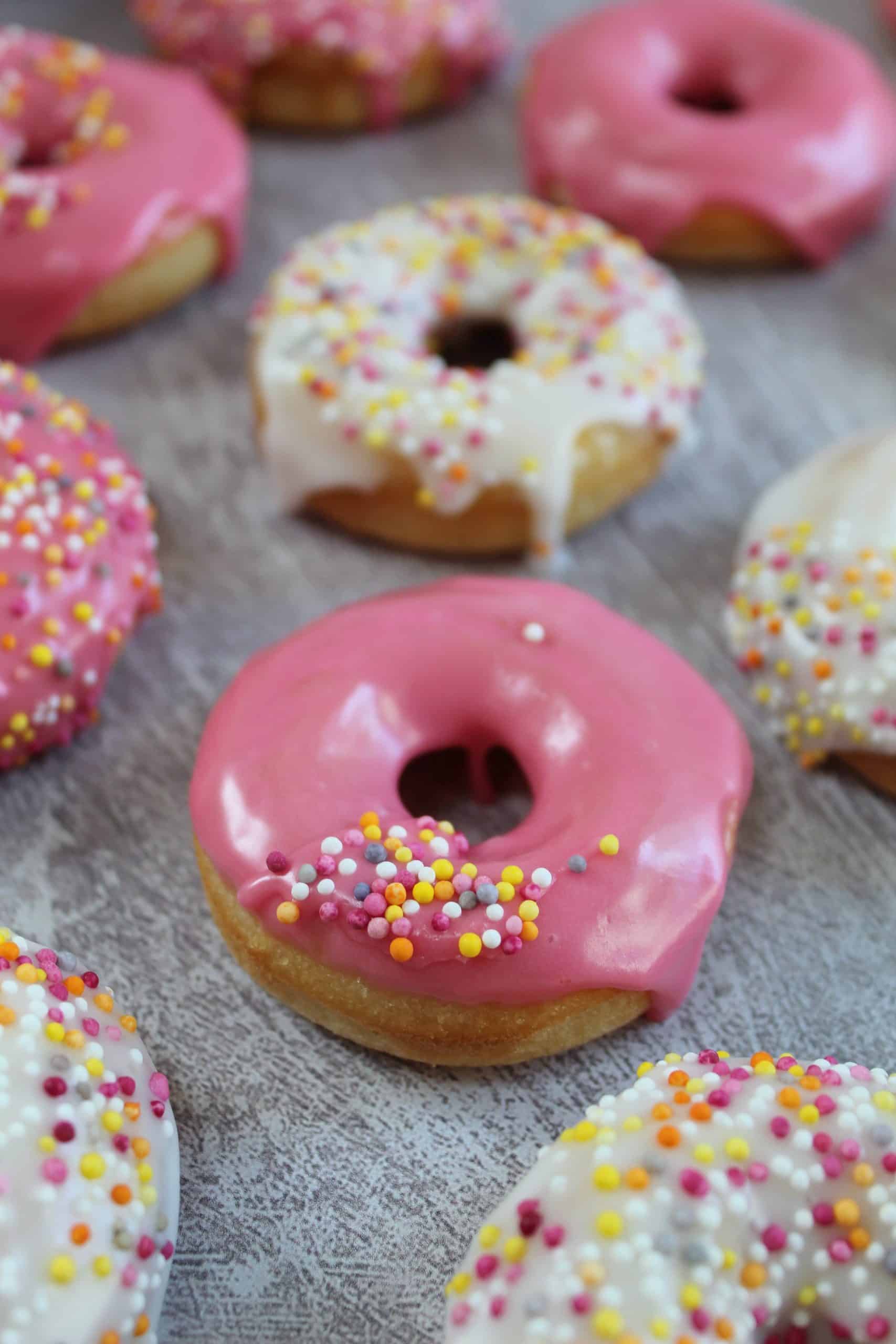 Gluten free iced doughnuts - The Gluten Free Blogger