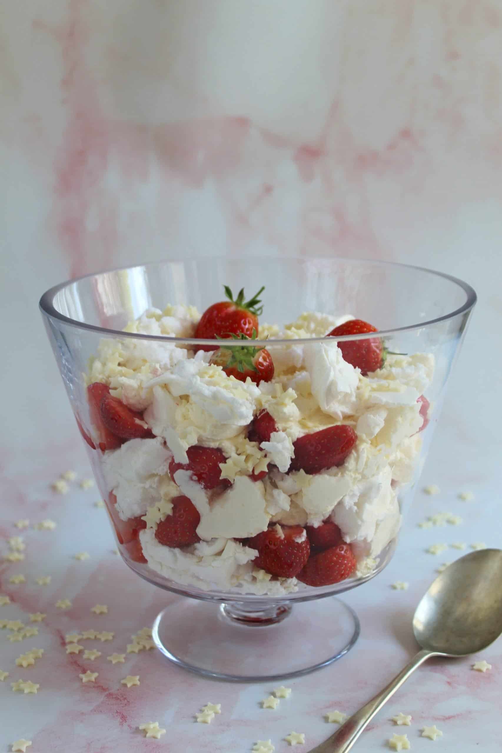 Cheesecake Eton Mess - Easy Strawberry Eton Mess Recipe