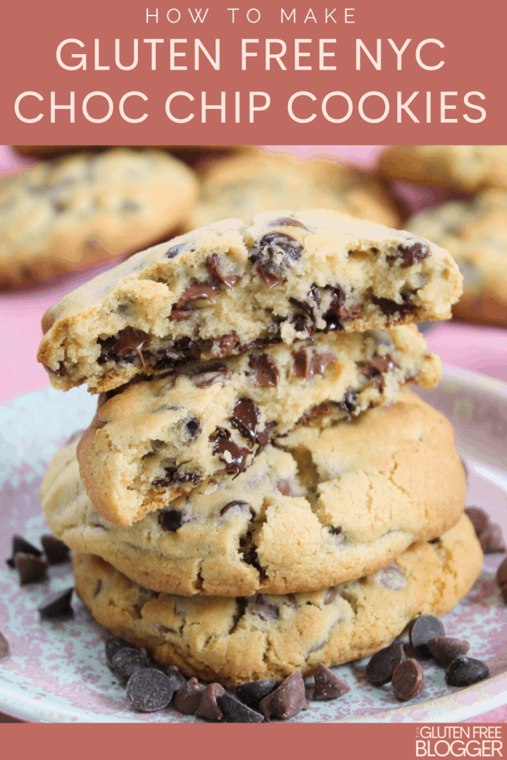 Gluten Free NYC Cookies - Chocolate Chip New York Cookies