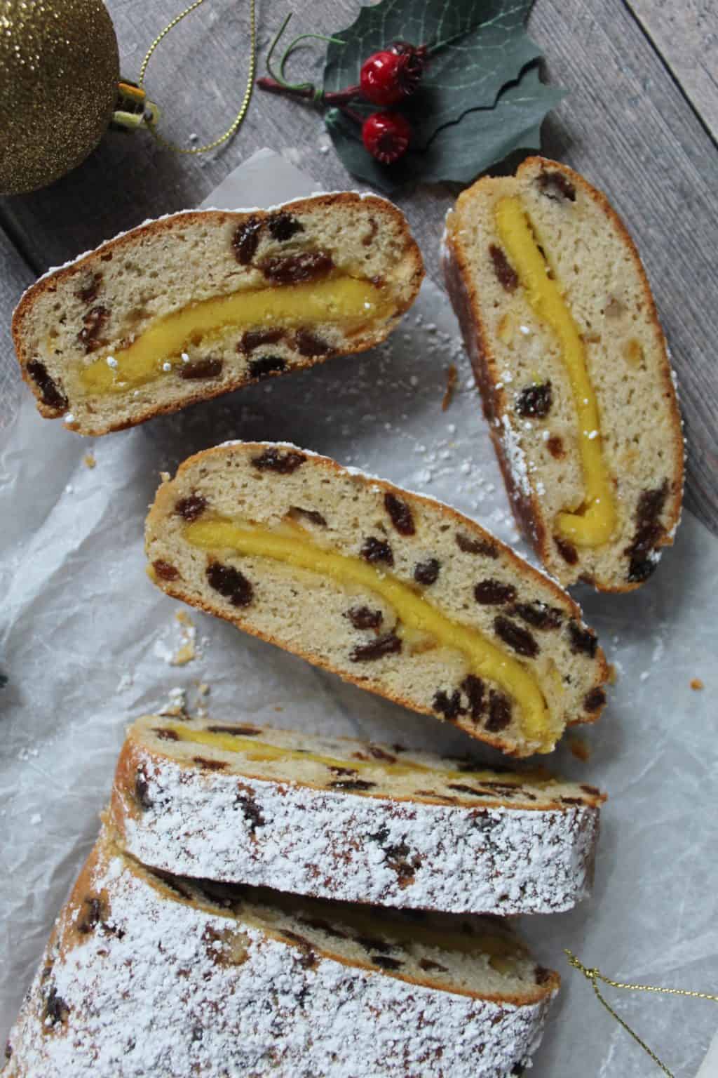 Gluten Free Stollen Recipe (Dairy Free Option)