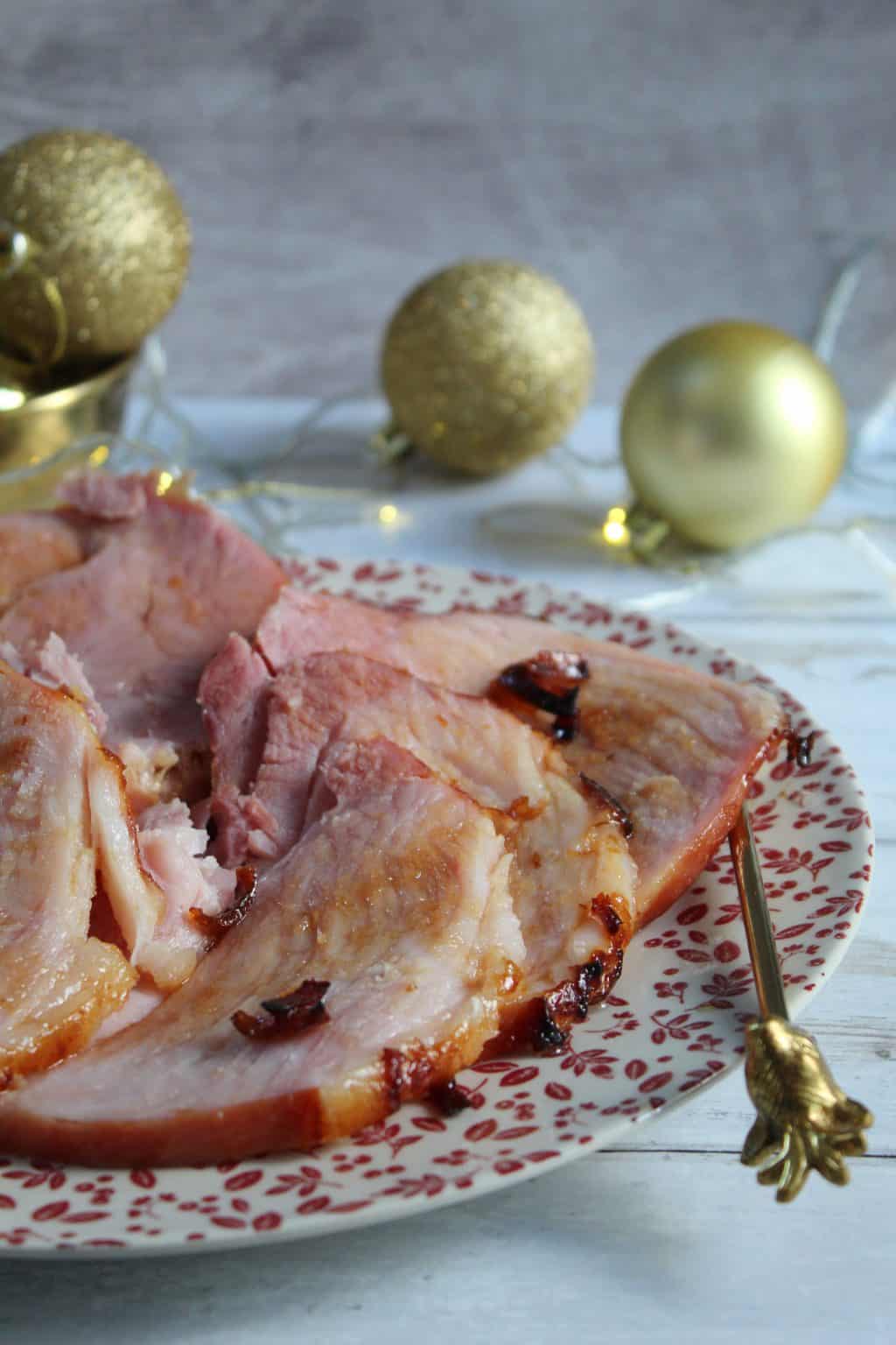 Slow Cooker Gammon in Ginger Beer