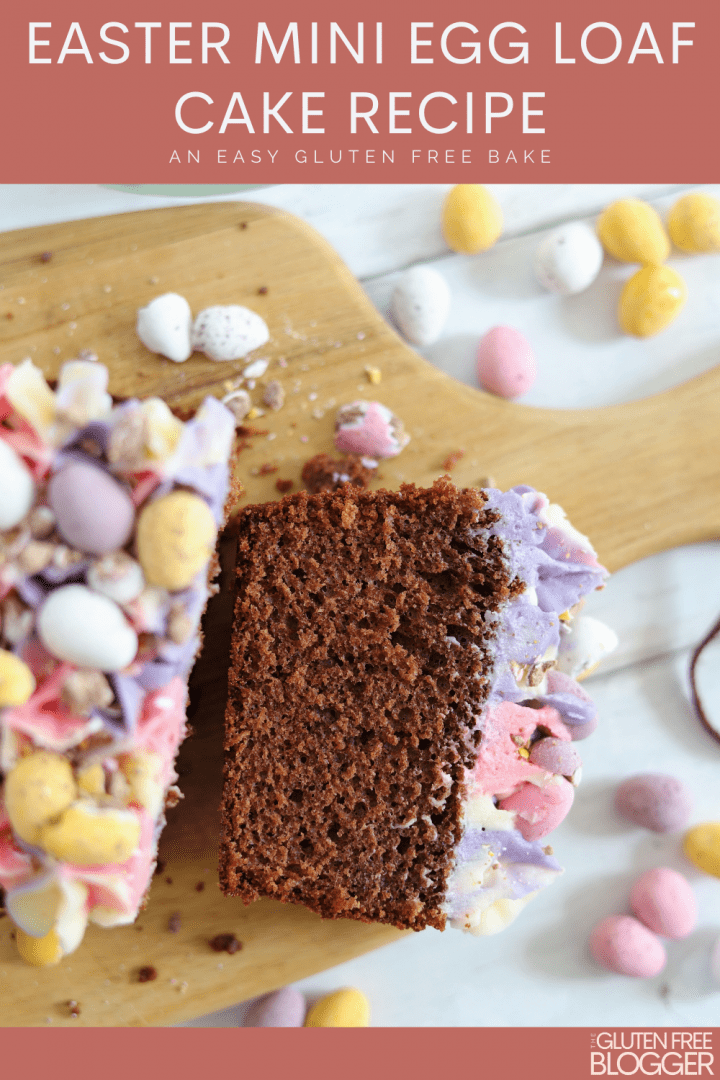 Gluten Free Mini Egg Loaf Cake (Easy Easter Baking Recipe)