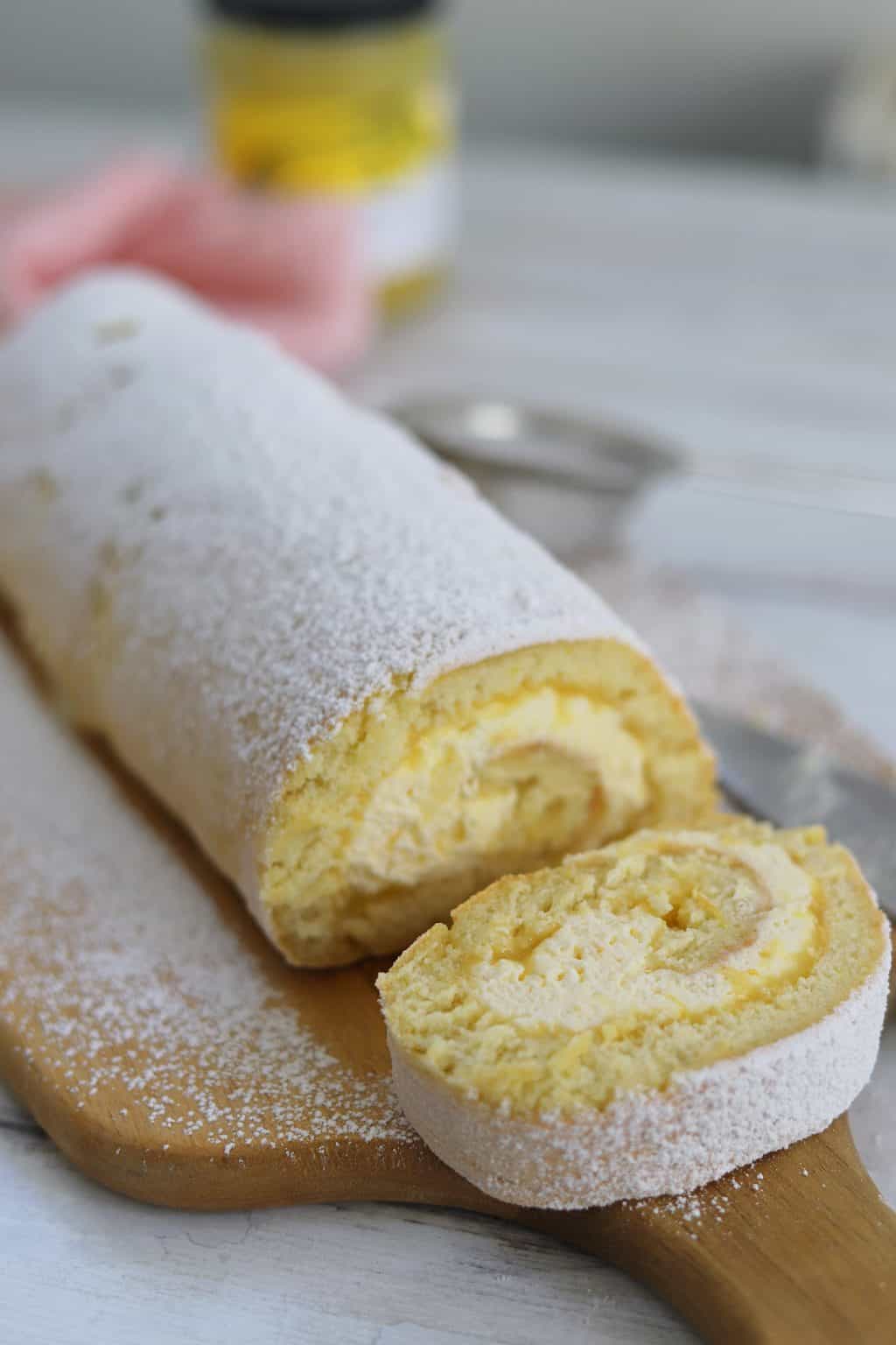 Gluten Free Lemon Swiss Roll Recipe