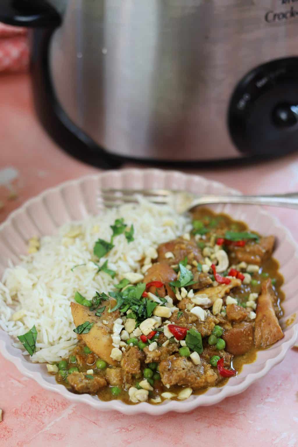 Slow Cooker Chicken Satay