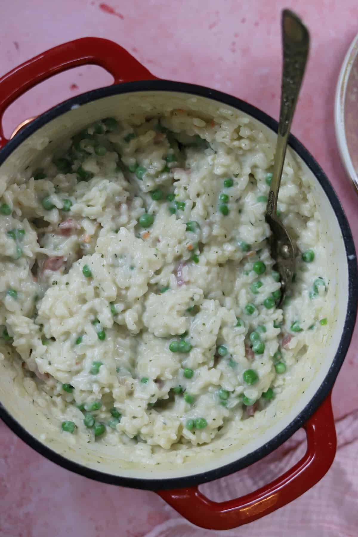 Boursin and Bacon Risotto - The Gluten Free Blogger