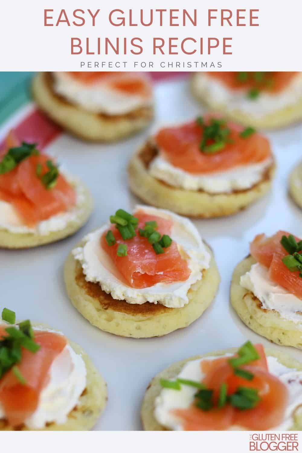 Easy Gluten Free Blinis Recipe - The Gluten Free Blogger