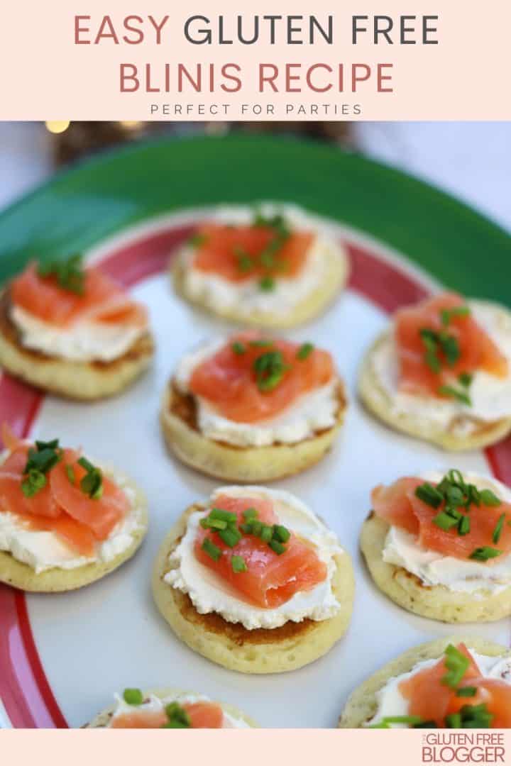Easy Gluten Free Blinis Recipe - The Gluten Free Blogger