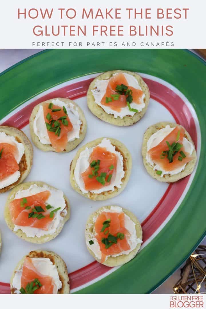 Easy Gluten Free Blinis Recipe - The Gluten Free Blogger