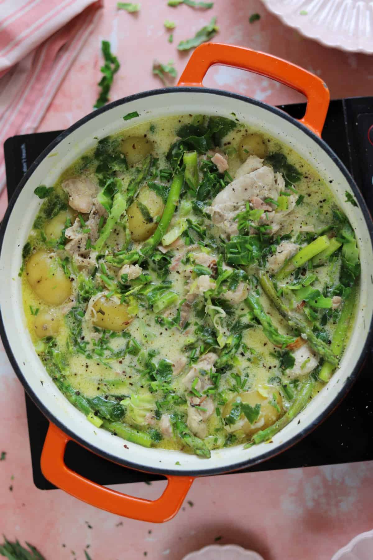 Spring Chicken Casserole - One Pan, Gluten Free Meal