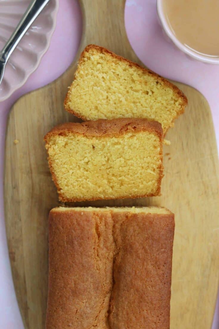 Gluten Free Madeira Cake (Dairy Free Option)