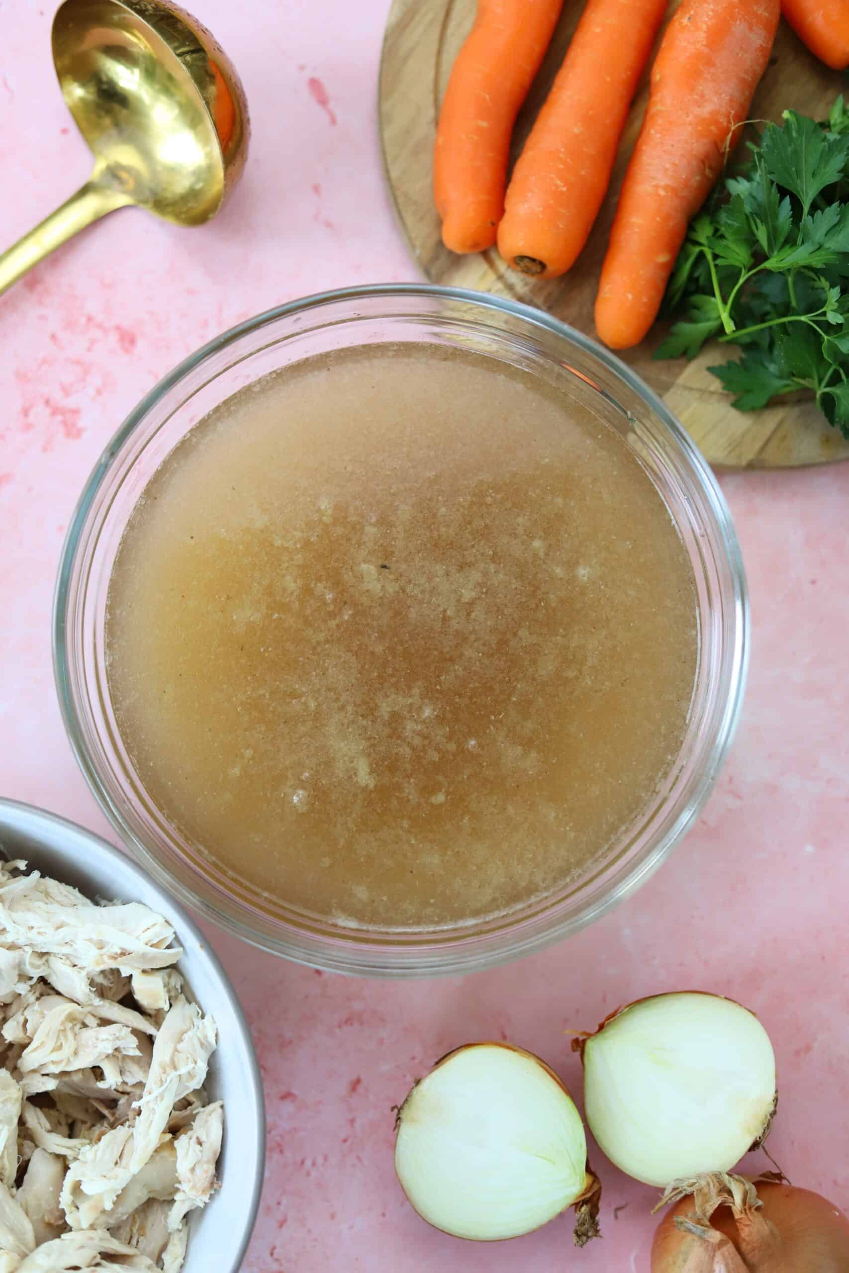 Gluten Free Chicken Stock (Slow Cooker Recipe, Dairy Free)