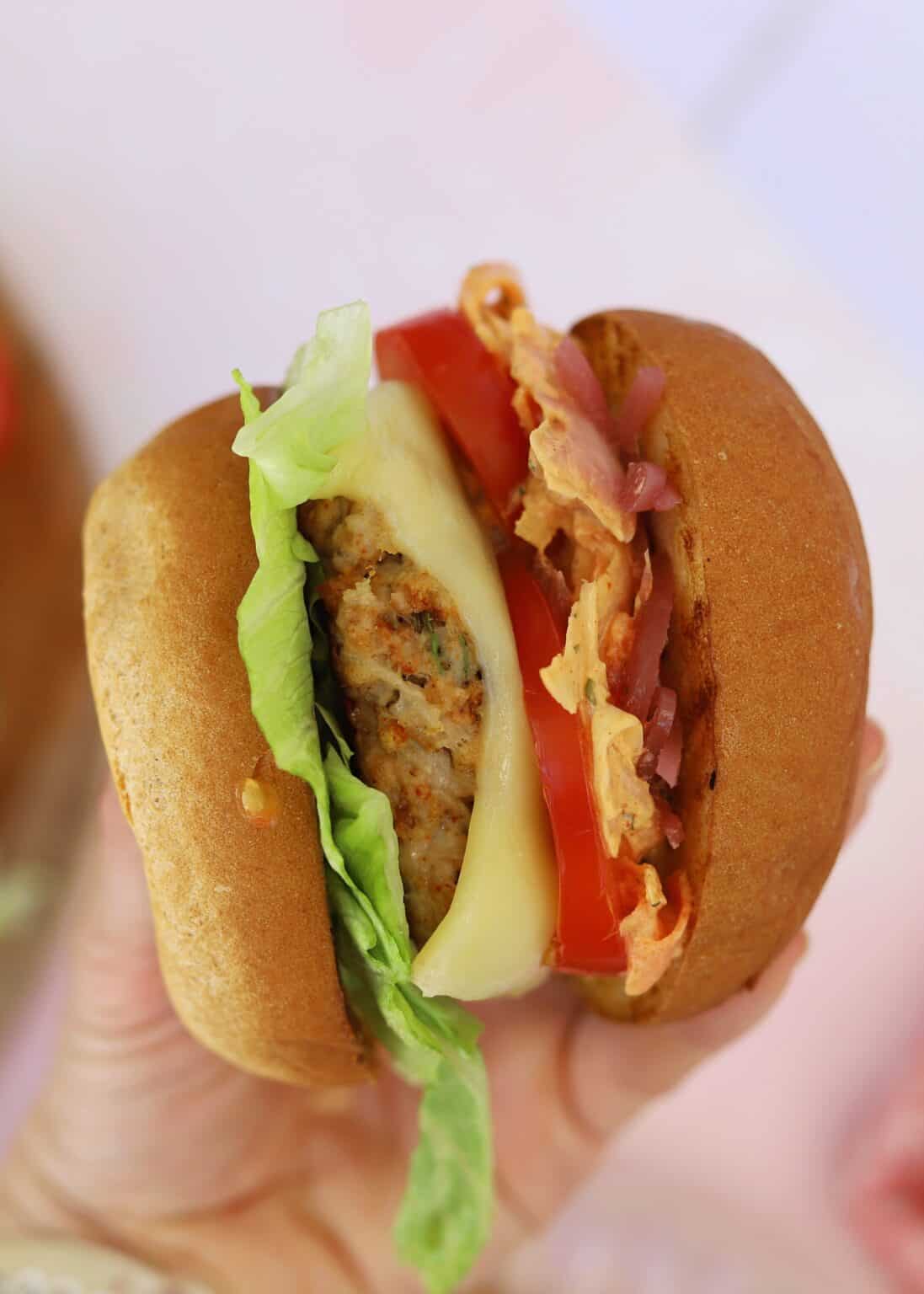 Ground Chicken Burgers Recipe (Gluten Free)