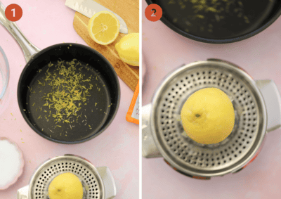 Lemon Ice Lollies - Homemade Lemon Popsicles with 3 Ingredients