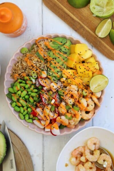 Prawn Poke Bowls