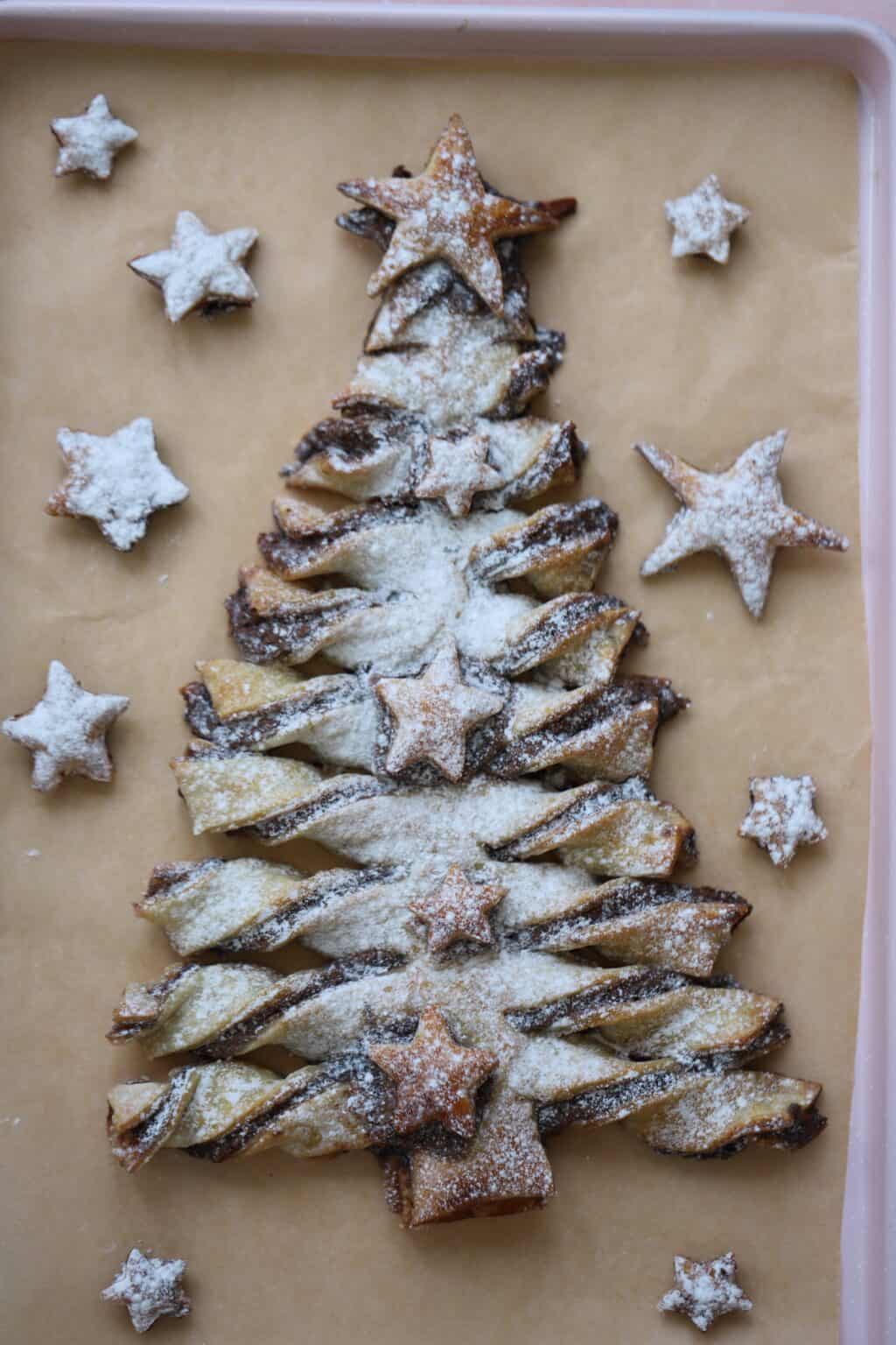 Gluten Free Nutella Christmas Tree