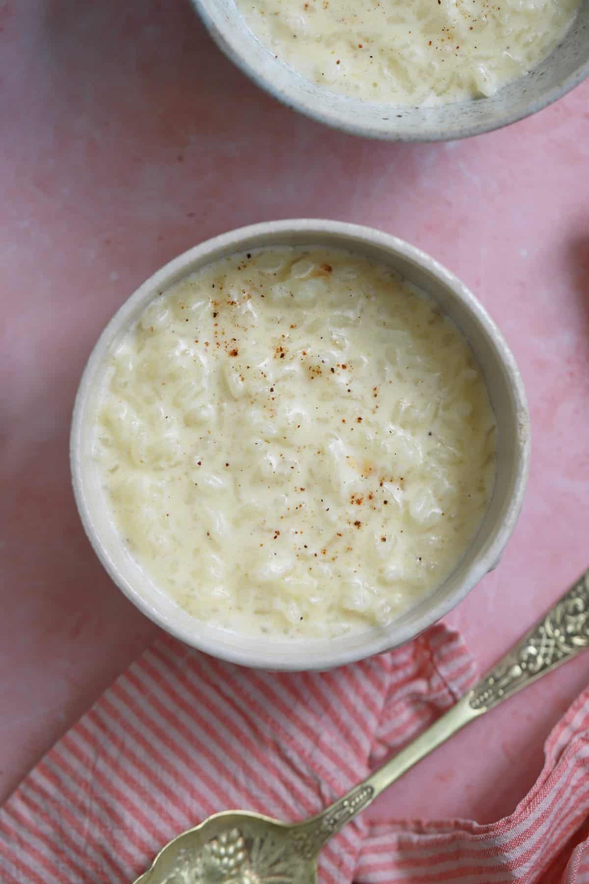 Slow Cooker Rice Pudding {Gluten Free}