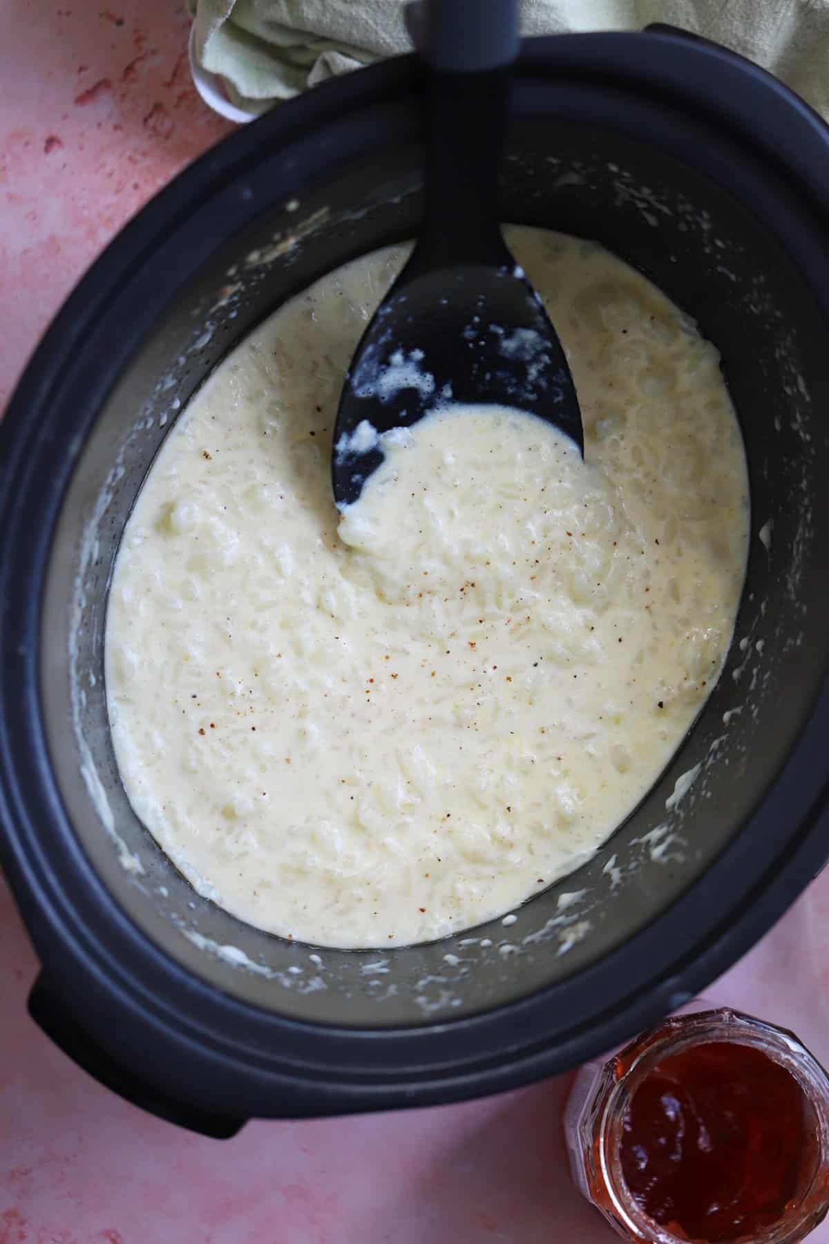 Slow Cooker Rice Pudding {Gluten Free}
