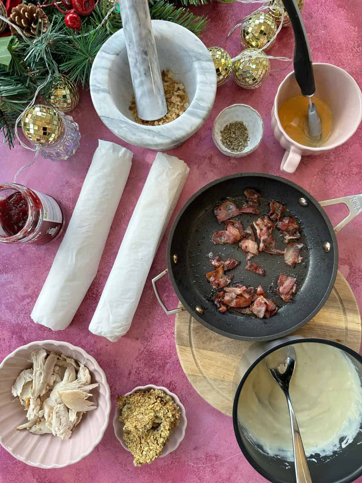 Gluten Free Festive Bake {Greggs Dupe}