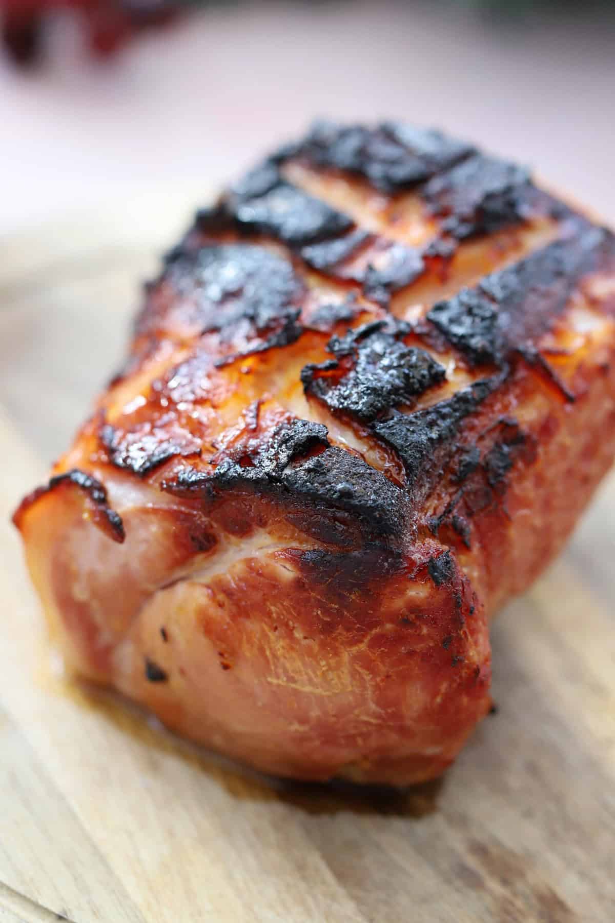 Slow Cooker Gammon in Ginger Beer