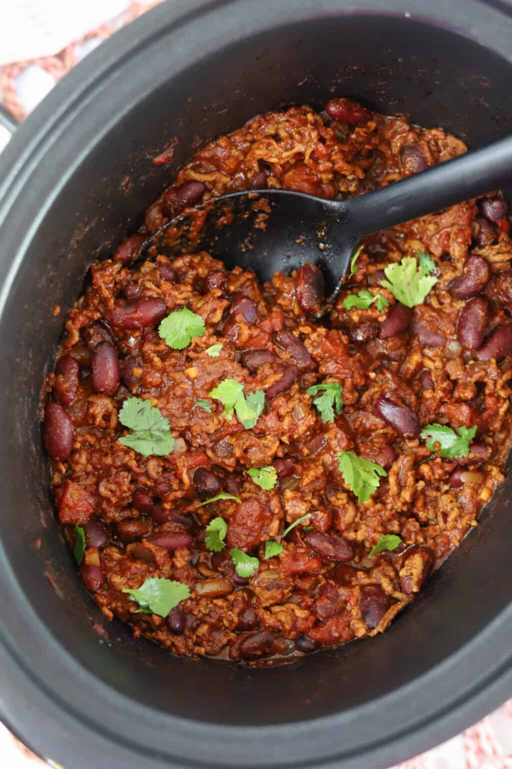 Slow Cooker Chilli Con Carne {Gluten Free}