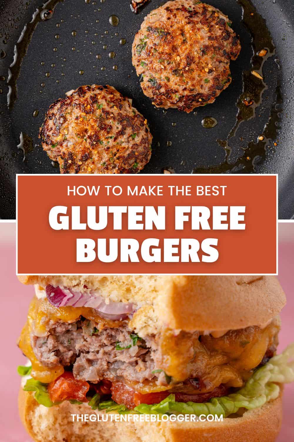 Gluten Free Burgers Recipe - Juicy Beef Burgers for the BBQ!