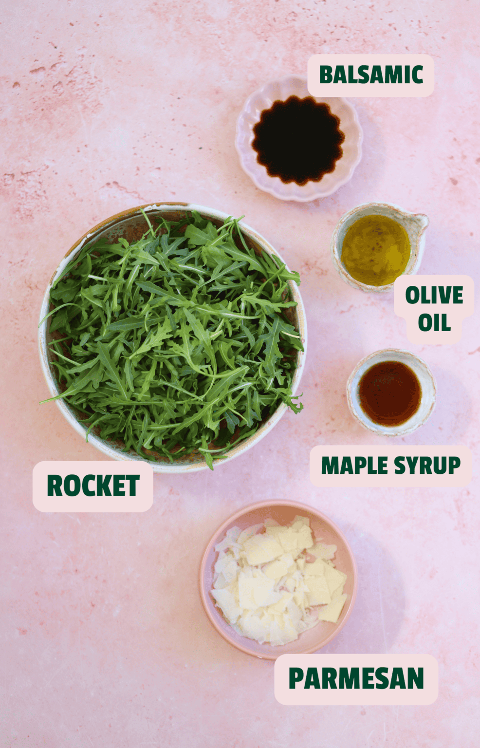 2-Minute Rocket Salad with Balsamic and Maple Dressing