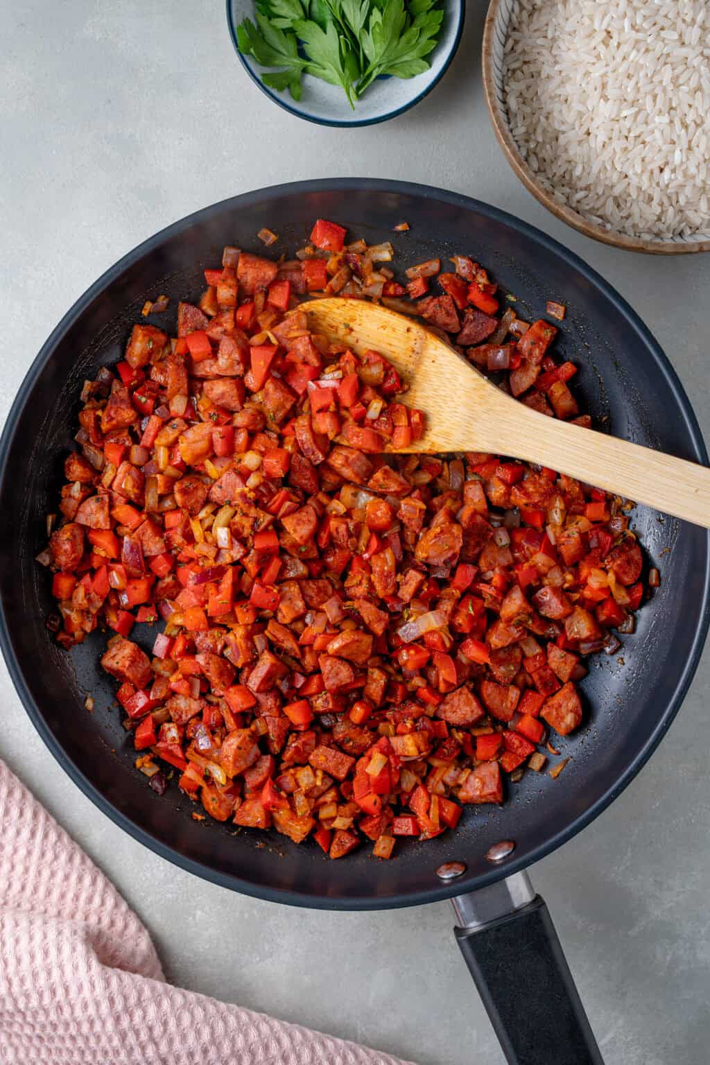 Chorizo Risotto Recipe