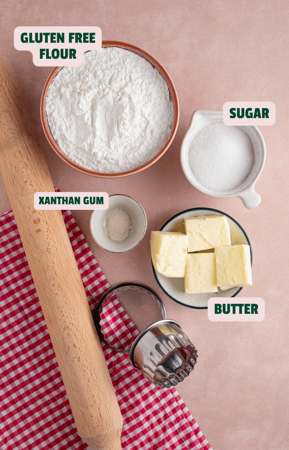 Gluten Free Shortbread Biscuits