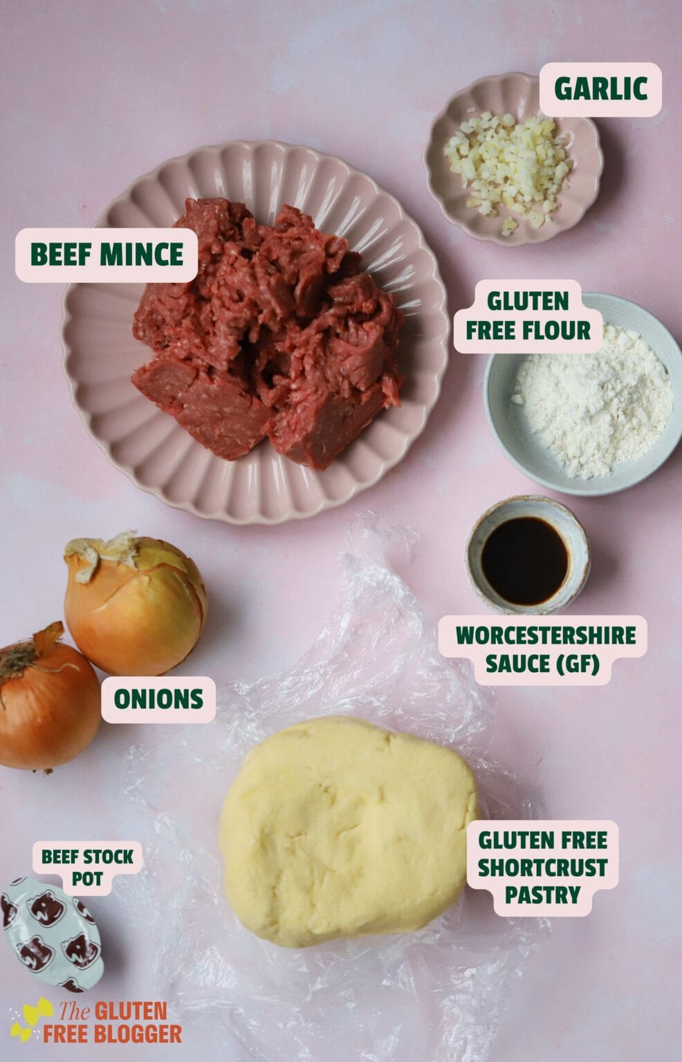 Gluten Free Minced Beef Pie