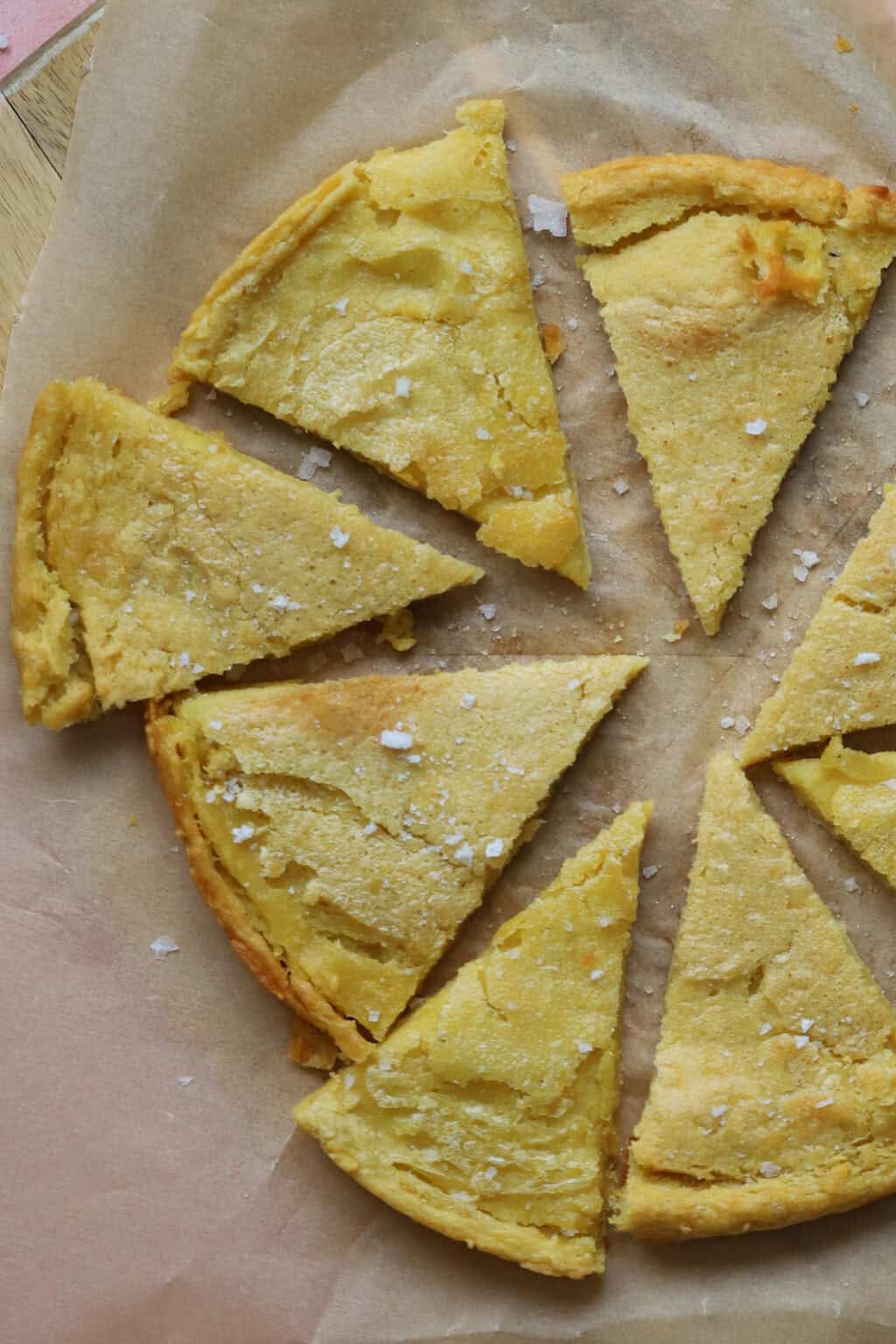 Socca {Chickpea Flatbread}